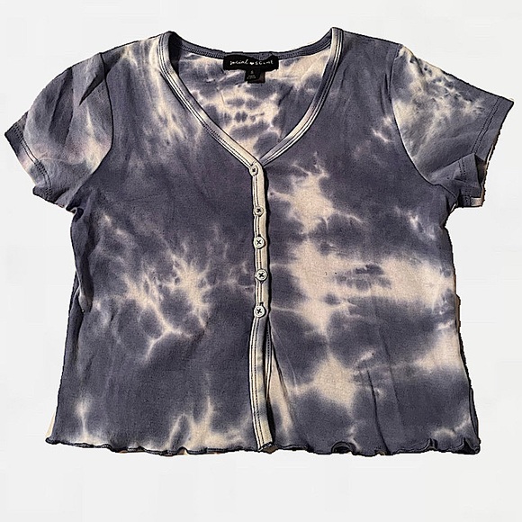 Social Scene | Tops | Social Scene Tie Dye Crop Top | Poshmark